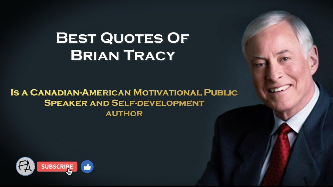 Best Quotes Of Brian Tracy On Voice With Explanation || Canadian ...