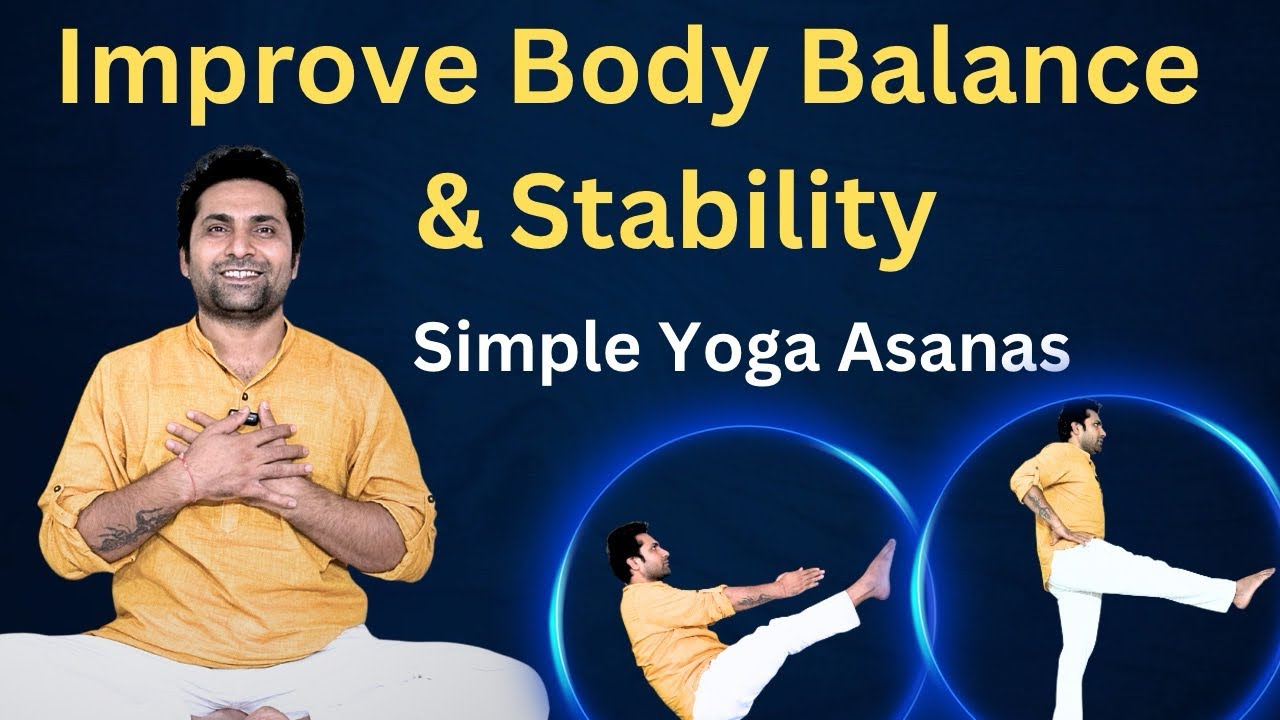 Improve Body Balance & Stability | 10 Minutes Strength Yoga | Balancing ...