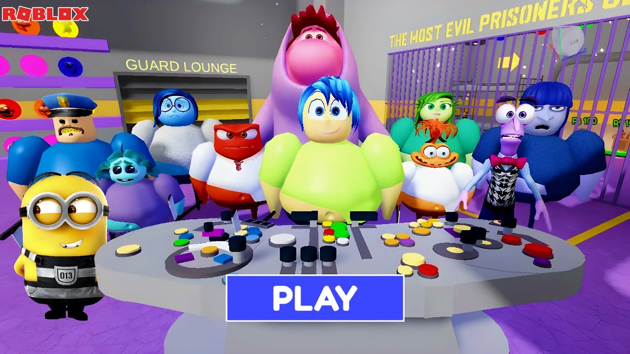 INSIDE OUT 2 BARRY'S PRISON RUN (Obby) Minion ROBLOX - YouTube