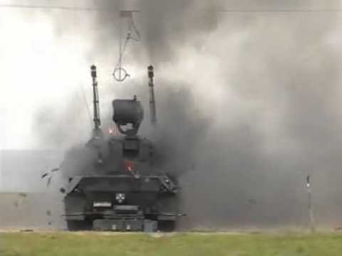 The German Gepard SPAAG Firing - YouTube