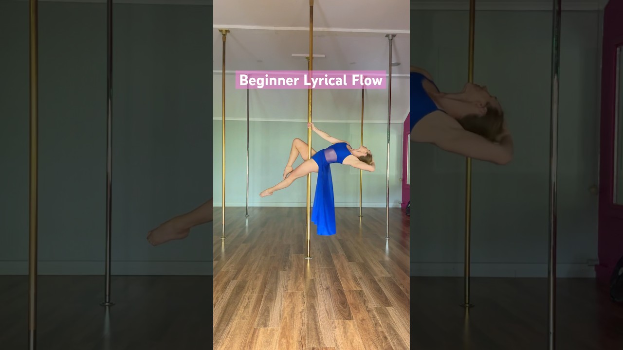 Pretty Lyrical Flow - Beginner Pole Dance Combo - YouTube