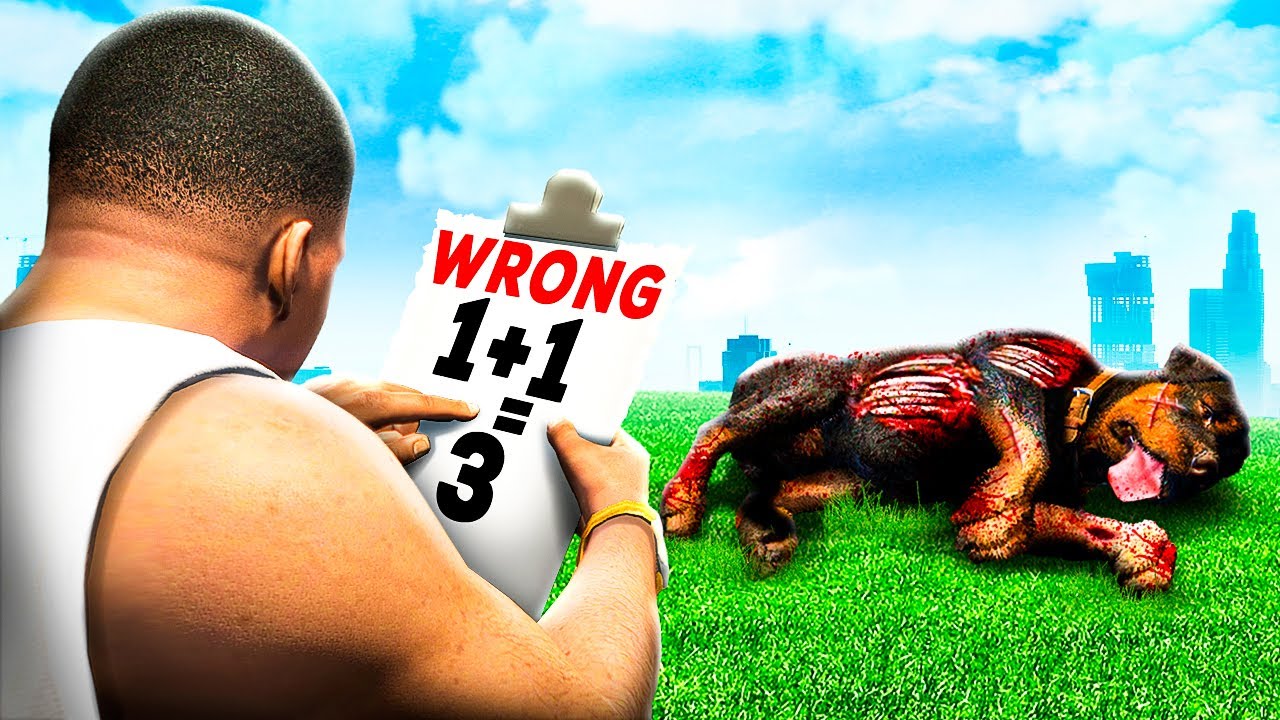 FAIL CHALLENGE = CHOP DIES In GTA 5 - YouTube