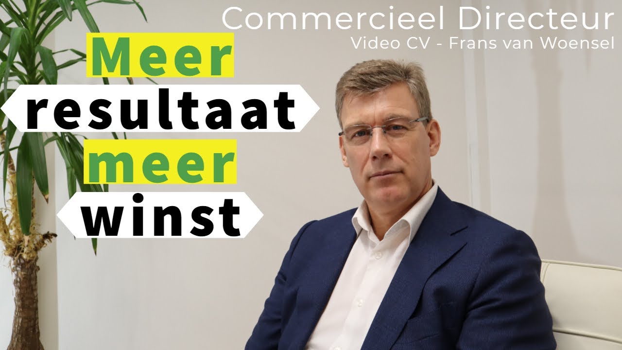 Video CV Frans van Woensel - YouTube
