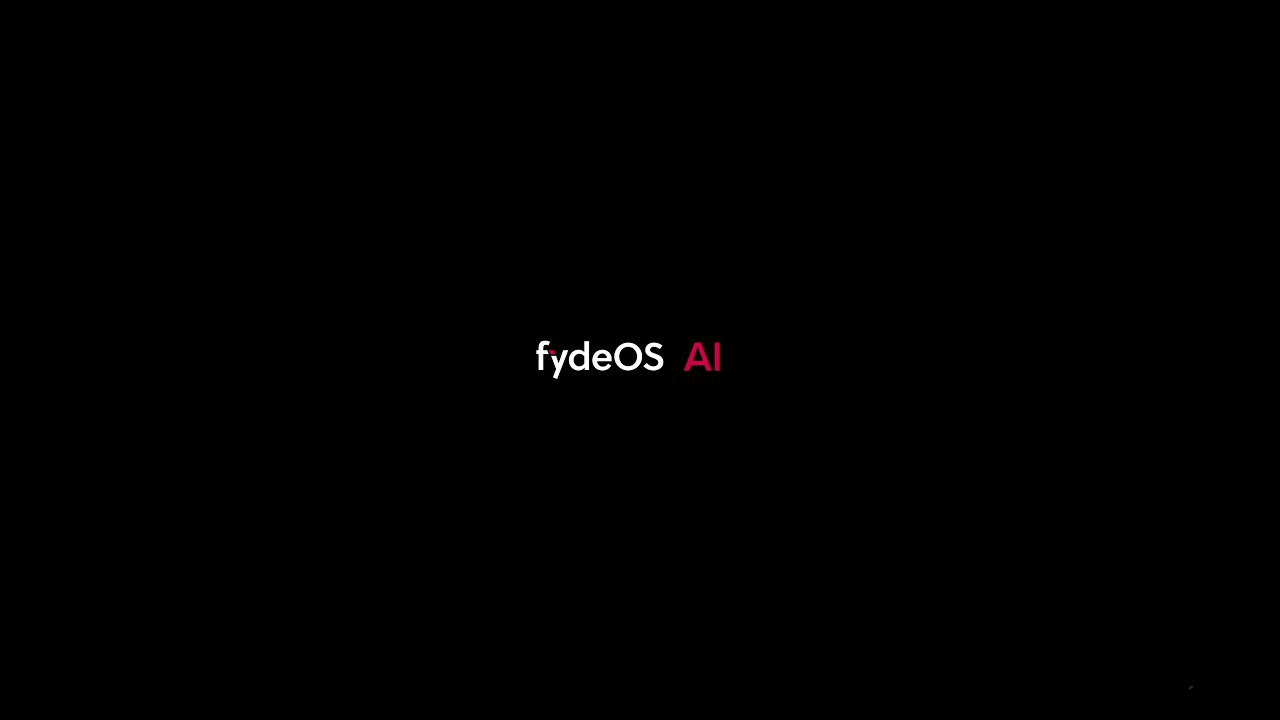 FydeOS AI - YouTube