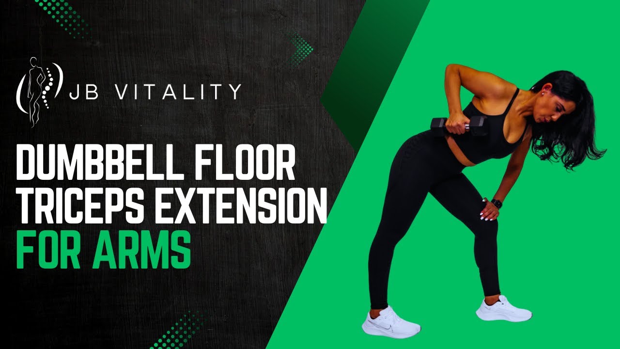 Dumbbell Supine Triceps Extension - YouTube