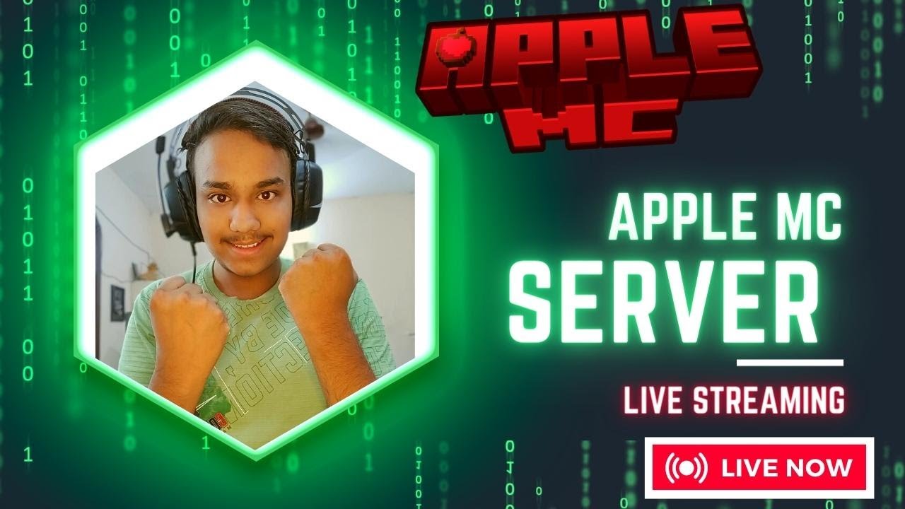 Apple mc Live Stream || Apple mc Minecraft Server | Lifesteal Smp - YouTube