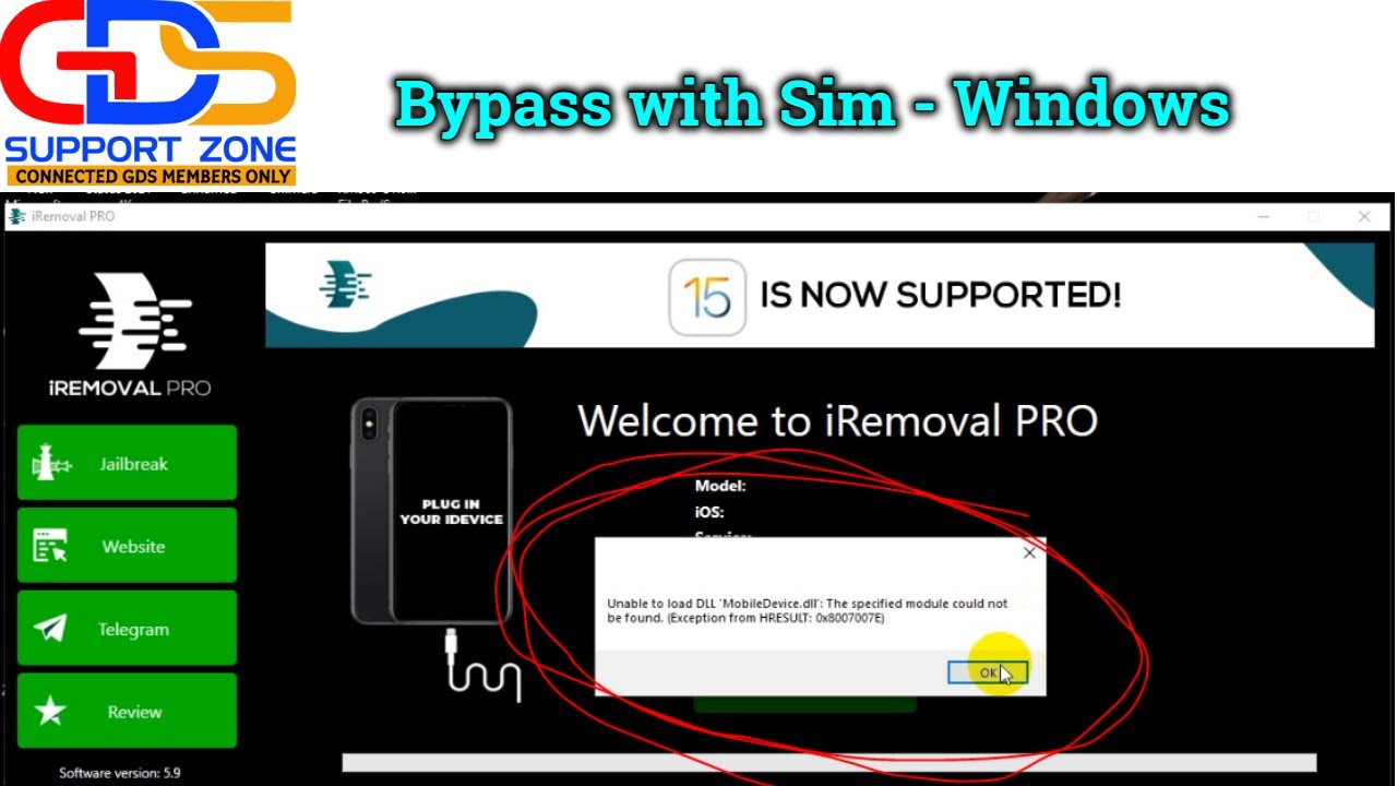 Apple iCloud Bypass ios 15.xx 6s To X With Sim Network - mobiledevices ...