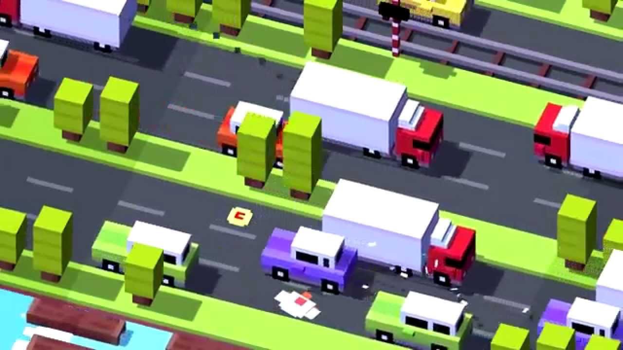 Crossy Road Gameplay - Frogger Forever! - YouTube