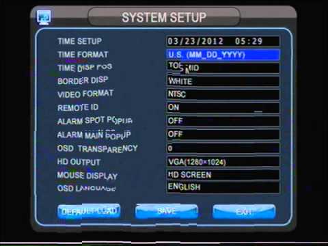 2M DVR - Initial setup - YouTube