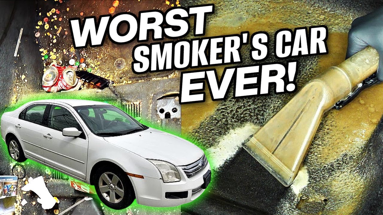 Detailing A Smoker's Nasty Car | Worst I Have Ever Seen! - YouTube