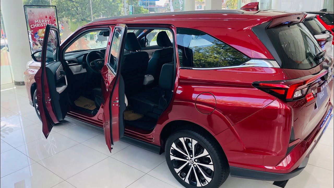 New Arrival! 2025 Dark Red Toyota VELOZ - BEST AFFORDABLE FAMILY CAR 4K ...
