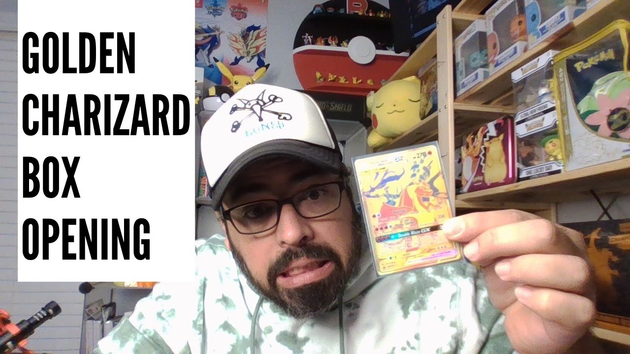 Gold Charizard Box Opening - YouTube