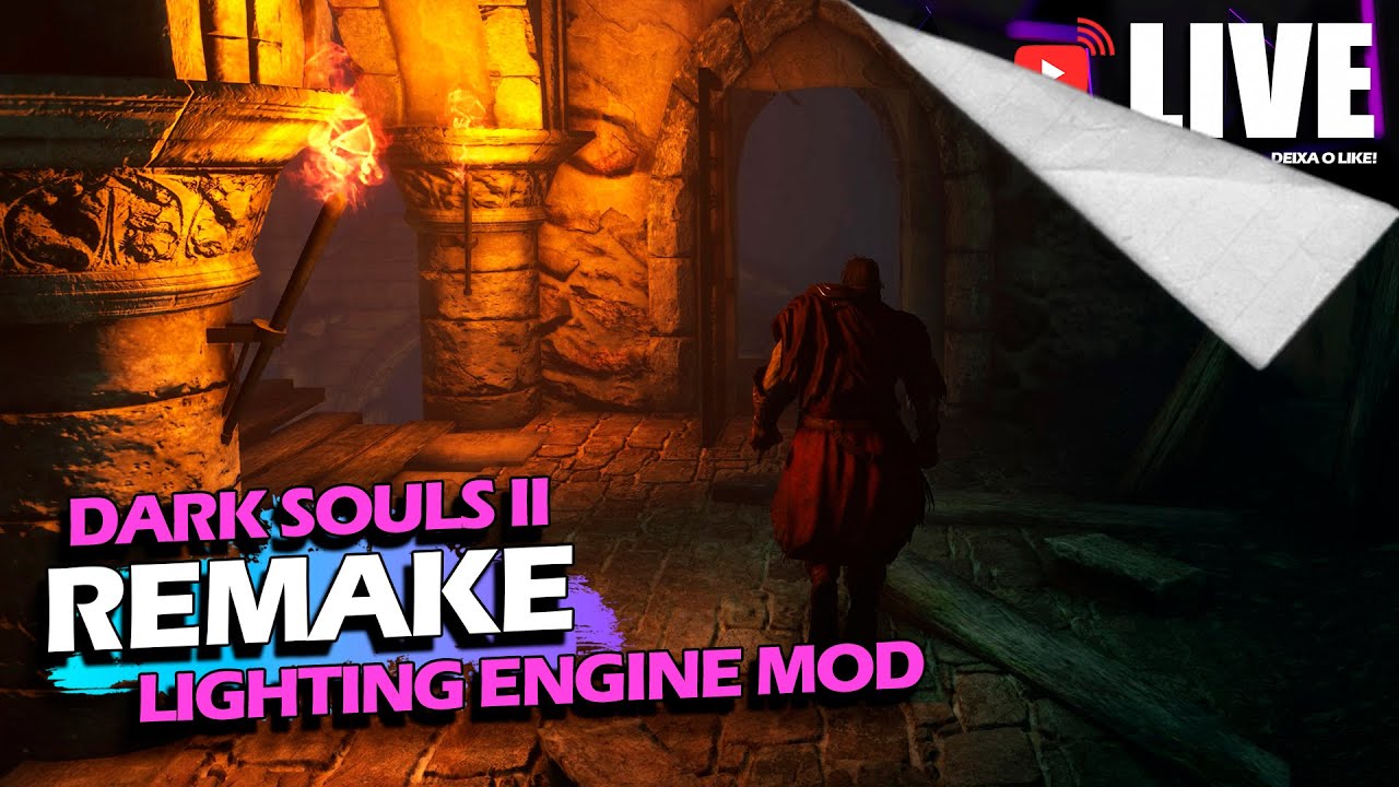 🔴 #DoouBebeu Dark Souls 2 "REMAKE" feito com mod! DS2 Lighting Engine Mod - YouTube