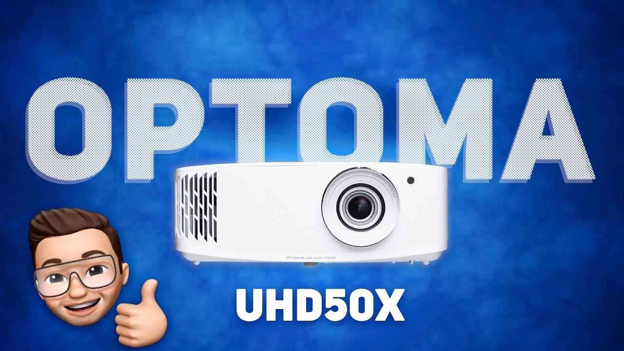 Optoma offers a number of excellent projectors, including the UHD50X ...