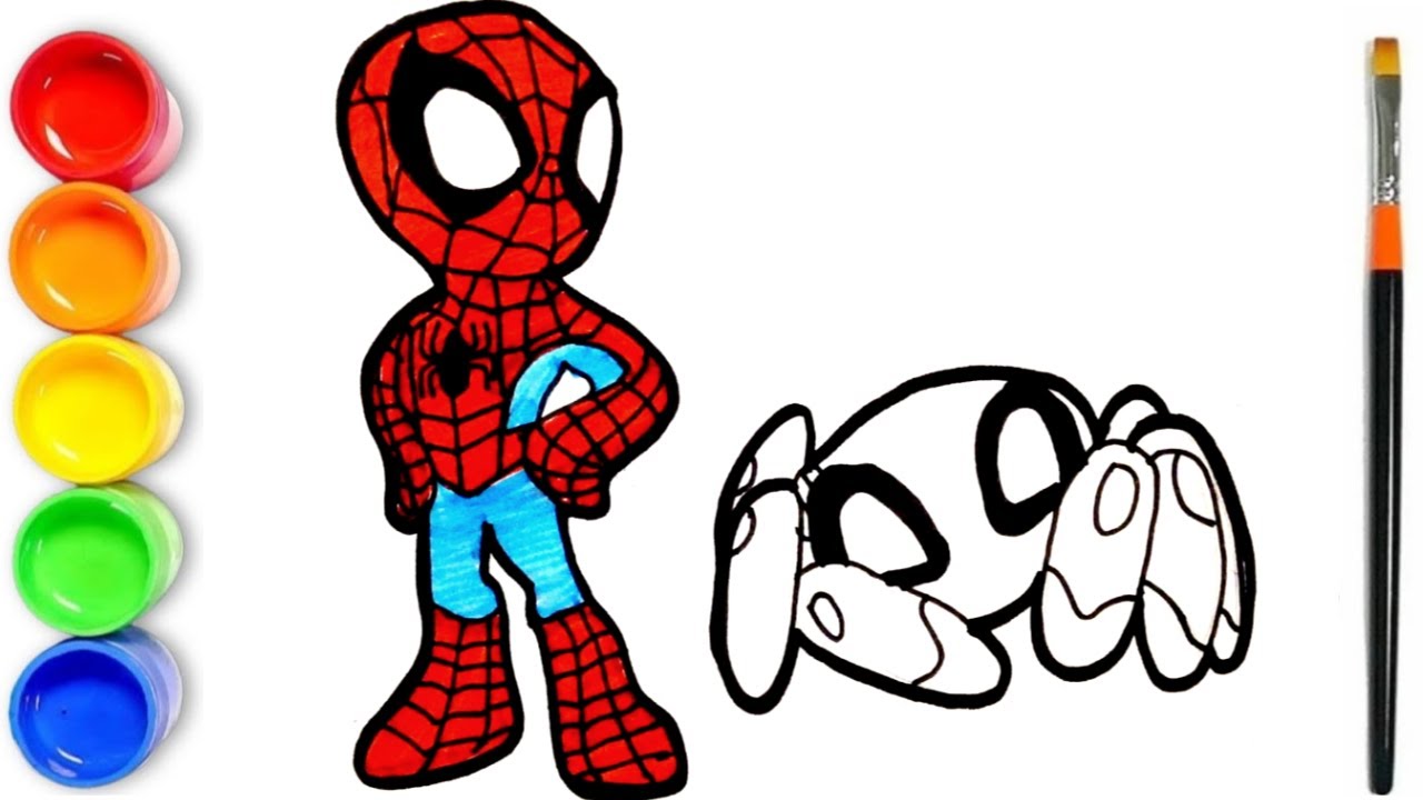 🔴 How to draw Marvel's Spidey and His Amazing Friends - YouTube