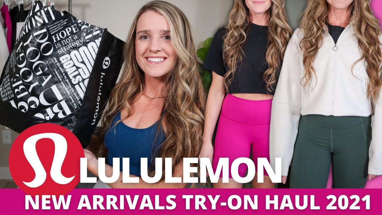 LULULEMON TRY-ON HAUL 2021 / NEW ARRIVALS AT LULULEMON ft. shorts ...