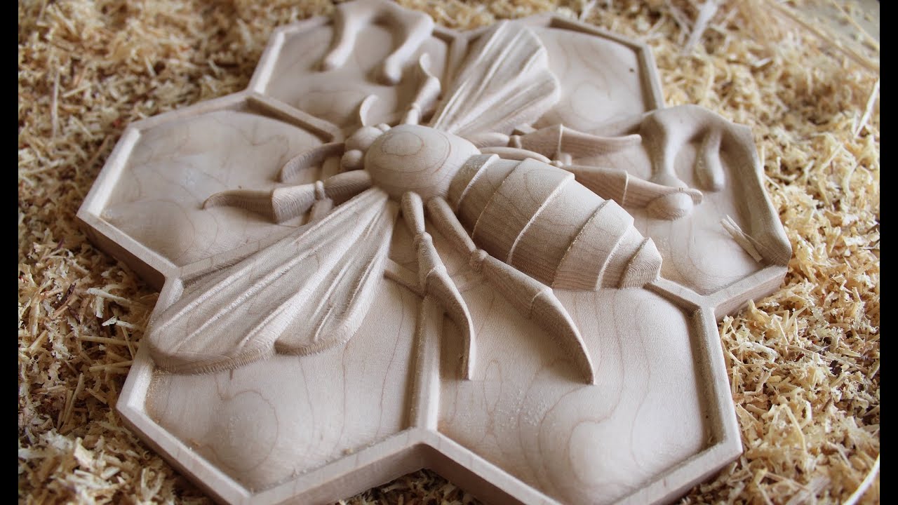 Panel de abeja con miel (40mm ancho) - YouTube