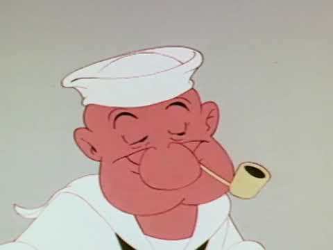 PUBLIC DOMAIN CARTOONS "I Don't Scare" (1956) - Popeye *HD 1080p* - YouTube