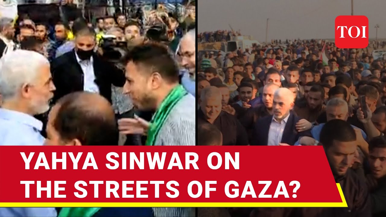 New Hamas Chief's First Public Appearance In Gaza? Sinwar Says 'Won't ...