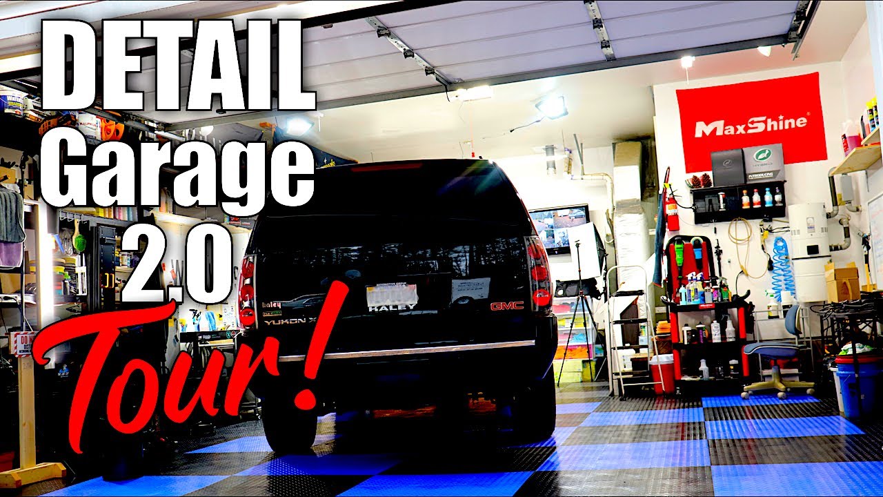 Miranda Detailing NEW Detail Garage 2.0 Tour! #autodetailing # ...