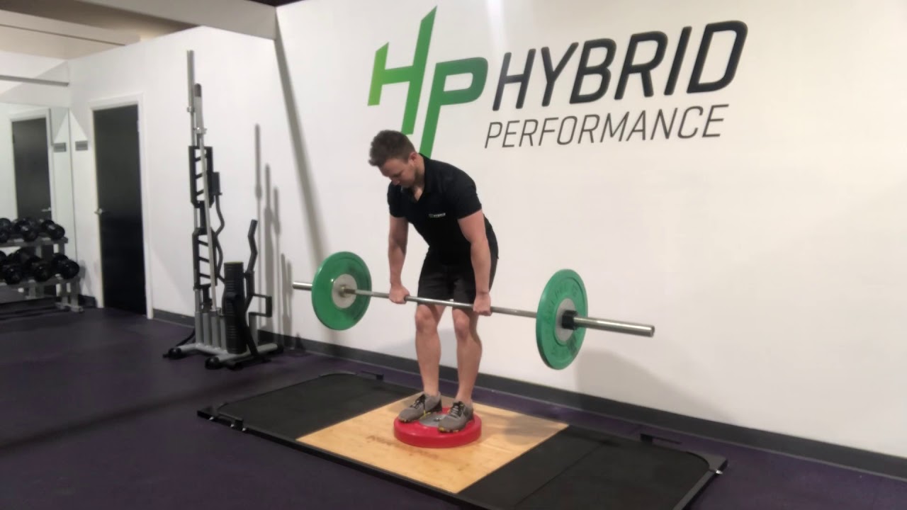 Deadlift - Clean Grip - Deficit - Barbell - YouTube