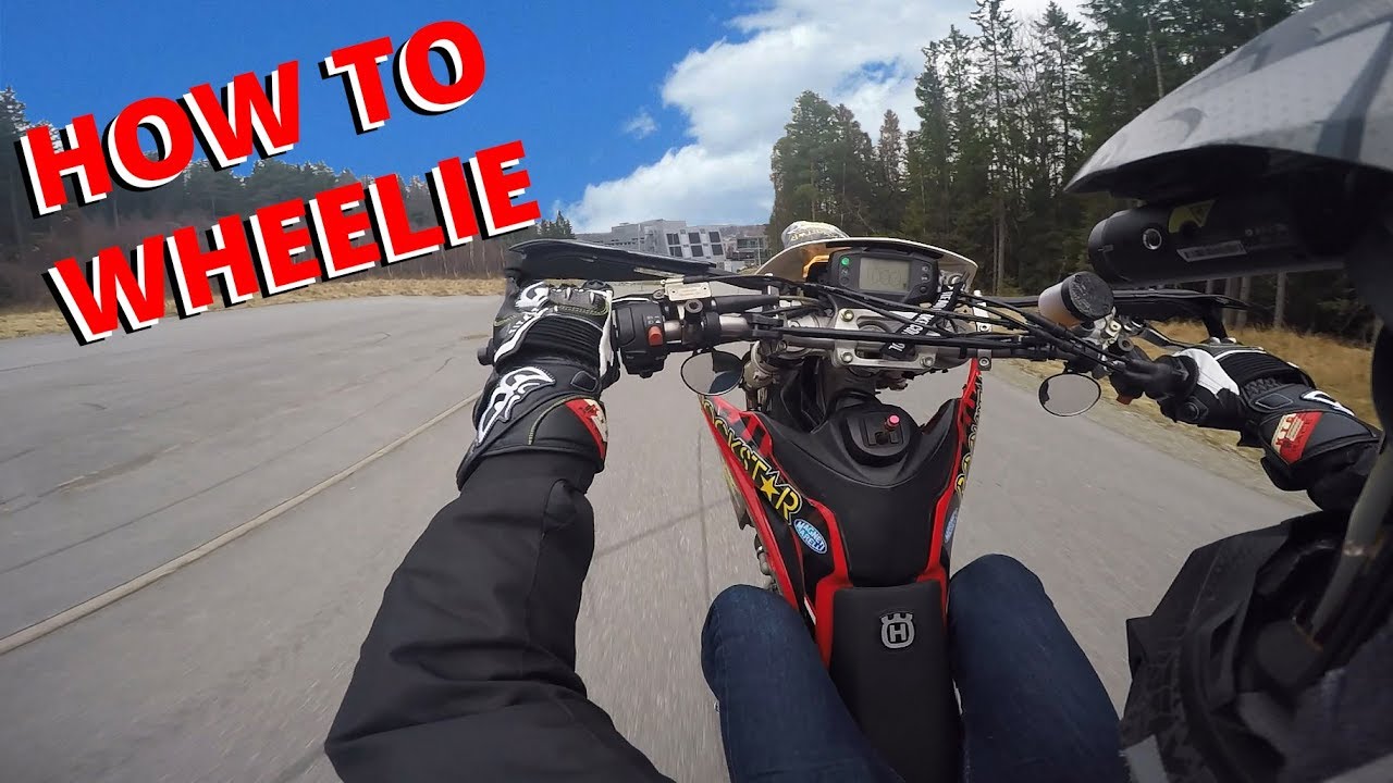 WHEELIE TUTORIAL! - Hvordan kjøre på bakhjulet! - YouTube