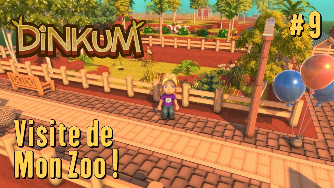 Dinkum - Let's Play #9 - Visite de mon Zoo ! - YouTube