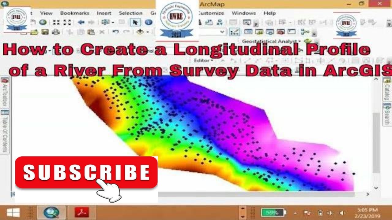 How to Create a Longitudinal Profile of a River From Survey Data in ...