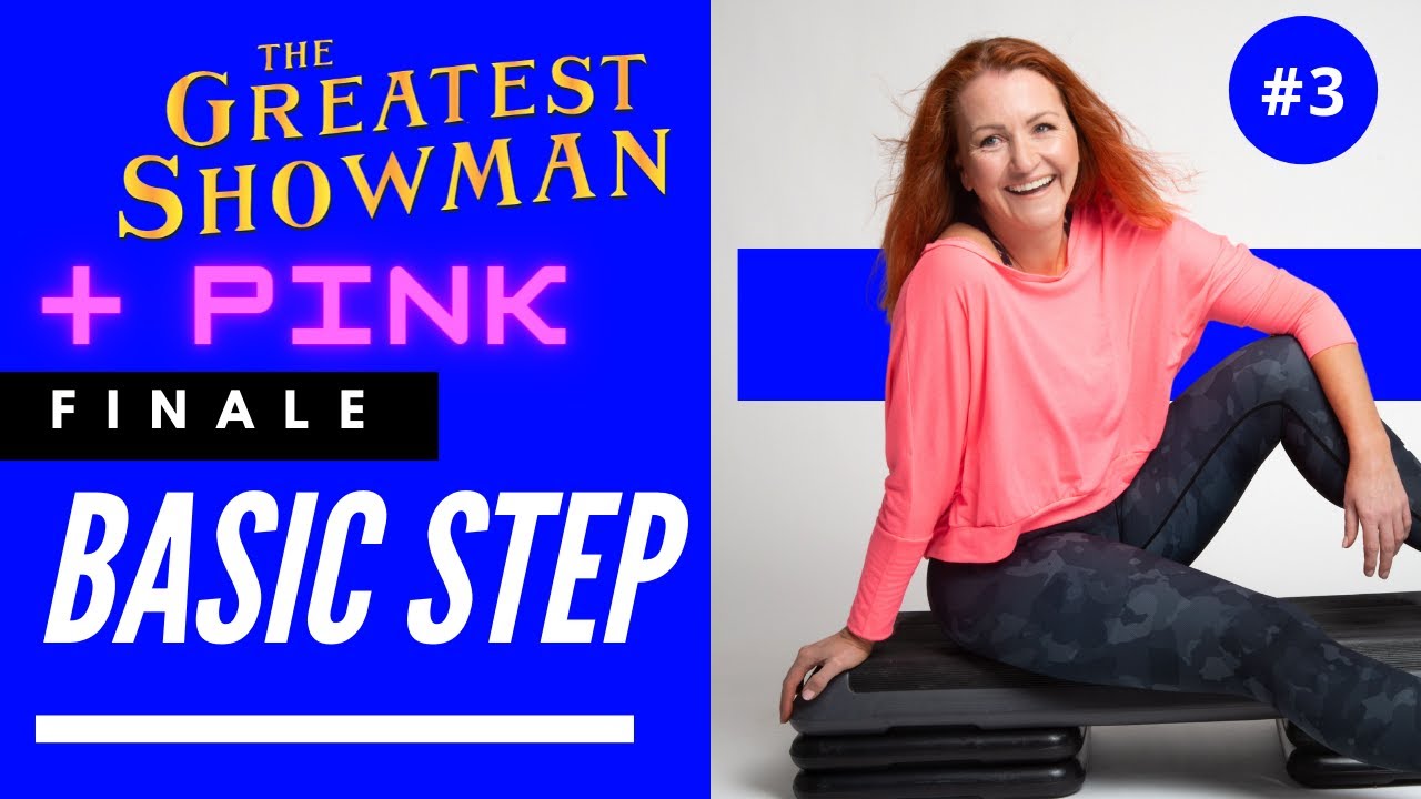 Beginner Step Aerobics Workout 😍 Basic #3 😍 Greatest Showman and Pink ...