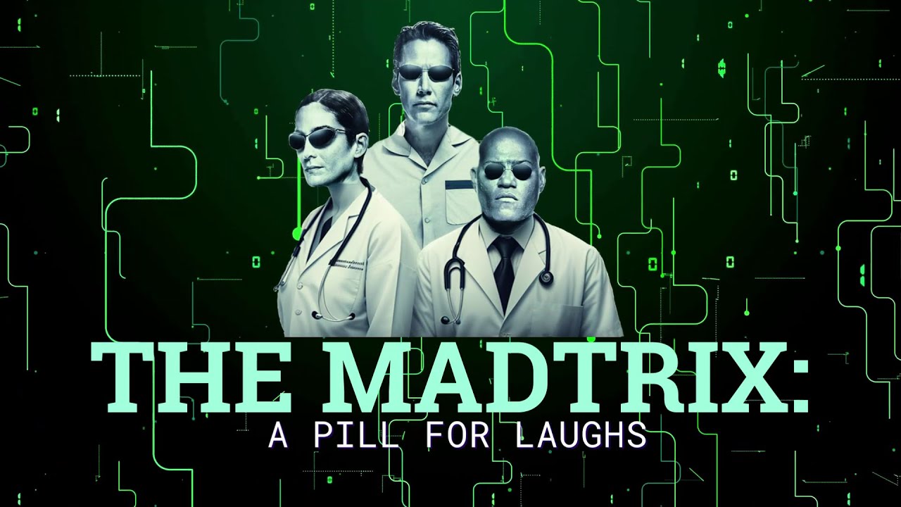 The Madtrix - A Pill for Laughs - AI meme - Matrix Parody AI movie | AI ...