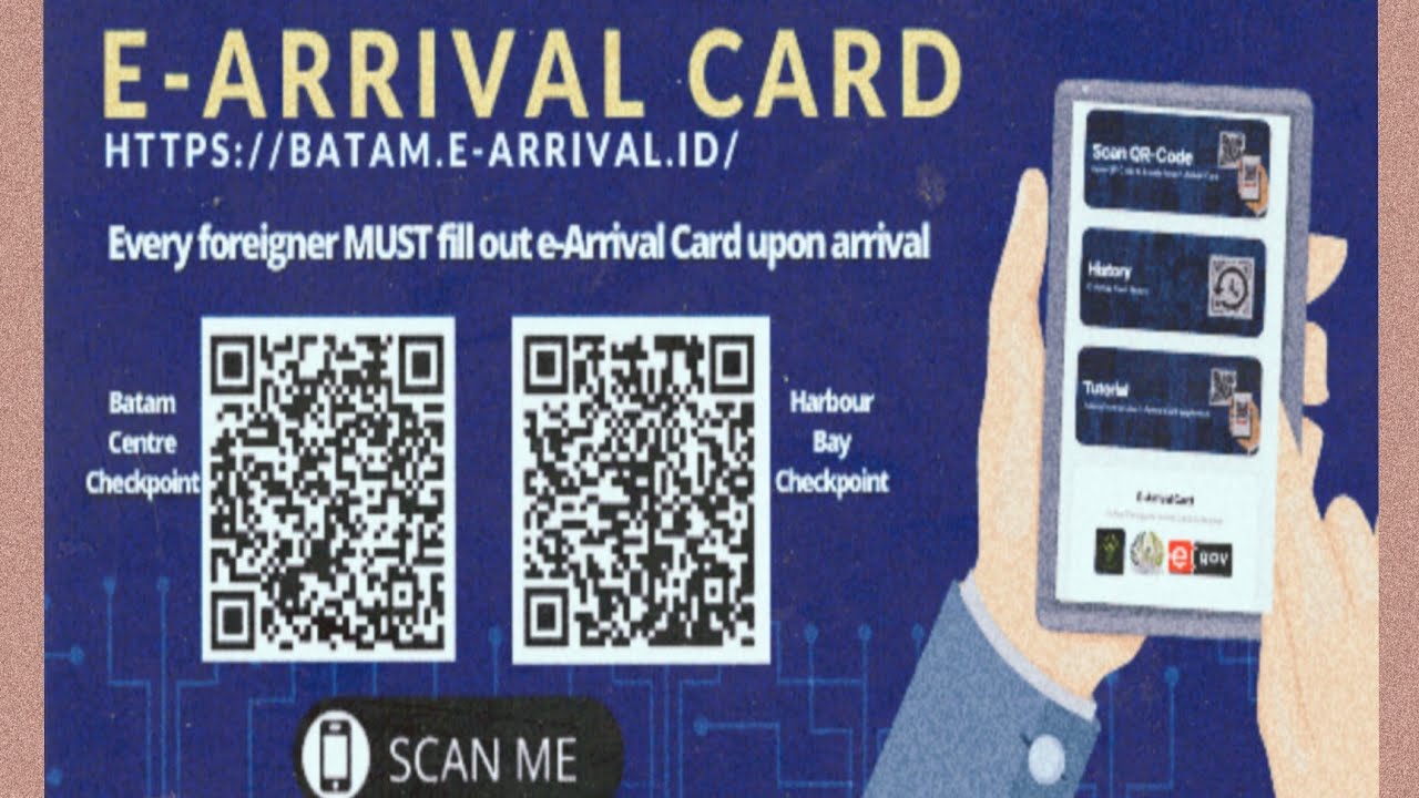 STEP BY STEP GUIDE TO REGISTER ON E-ARRIVAL CARD - YouTube