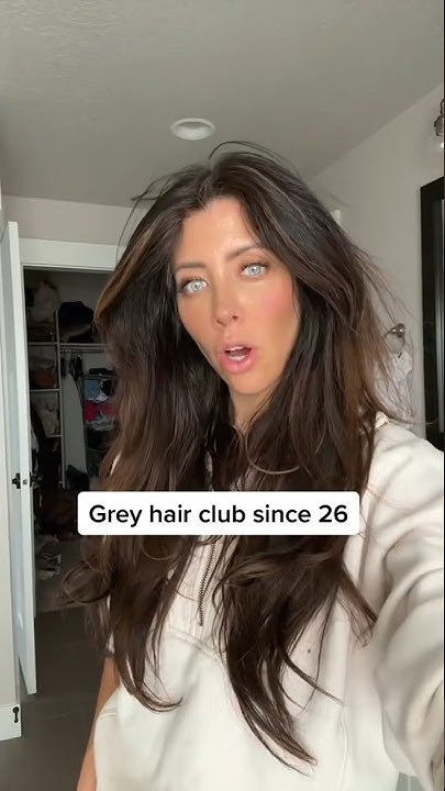 Time To Touch Up These Roots😅 Found My First Grey Hair At 26 Greyhair