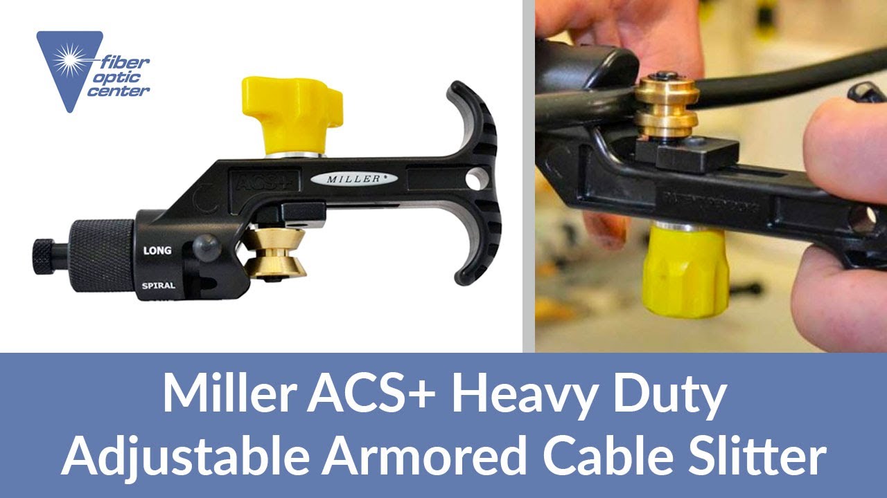 Miller ACS+ Cable Slitter for Armored Heavy Duty Cable - Available from ...
