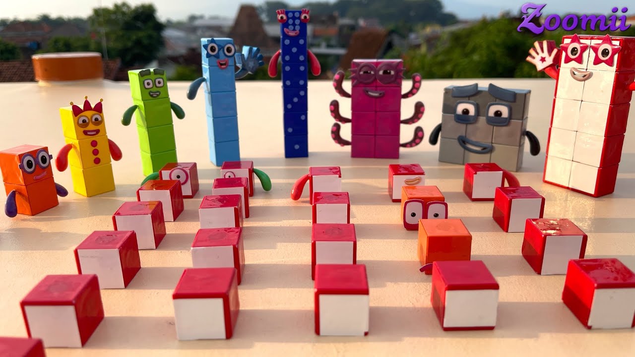 Numberblocks MAGNET 1 to 12 asmr | Numberblocks Satisfying Video - YouTube
