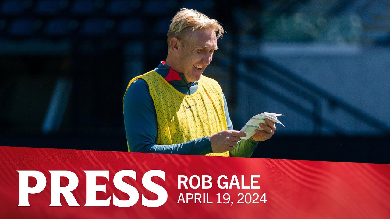 Training Sound | Interim head coach Rob Gale discusses his role - YouTube