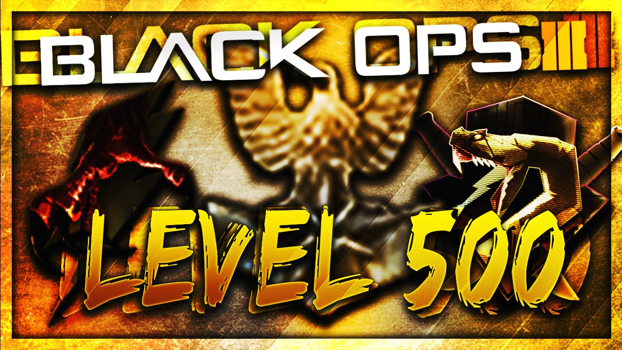 Black Ops 3 "MASTER PRESTIGE LEVEL 500" Stats, Prestige Icon and Custom ...