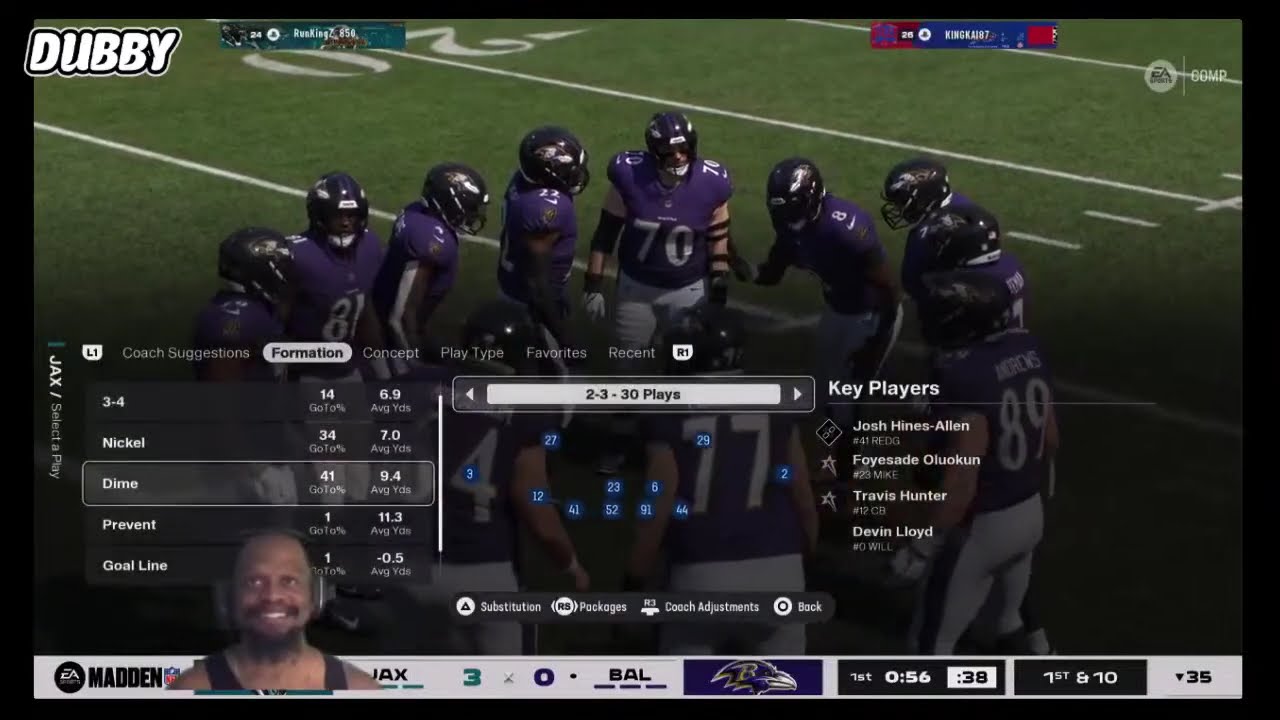 Thursday Night Football! Top 800 baby! Jags only! - YouTube