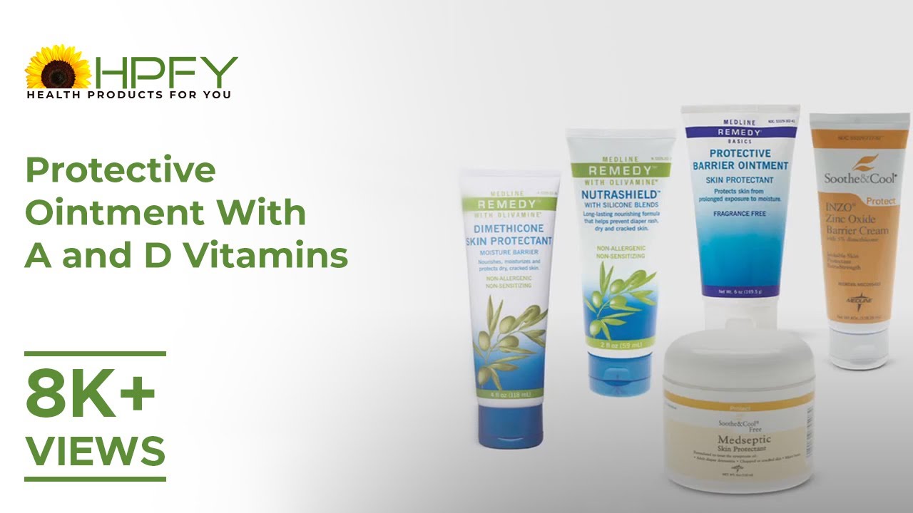 Protective Ointment With A and D Vitamins - YouTube