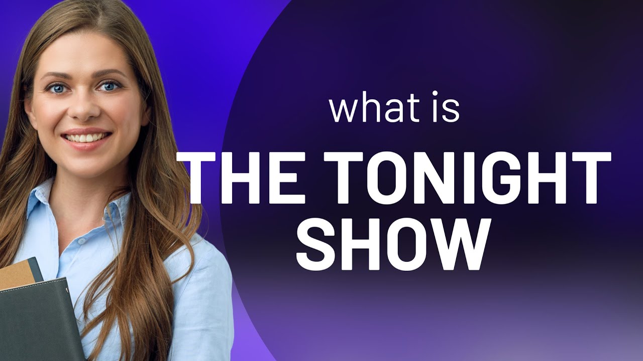 Unveiling "The Tonight Show": A Journey into American TV Culture - YouTube