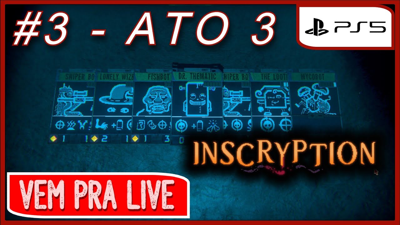 Inscryption #4 - Finalizando o ultimo ato #PS5 #INSCRYPTION - YouTube