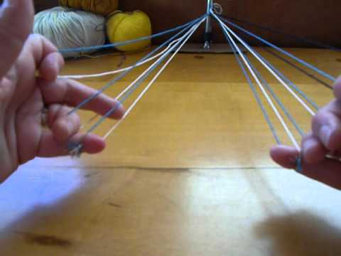 Doug's 7-loop Round Spanish Braid - YouTube