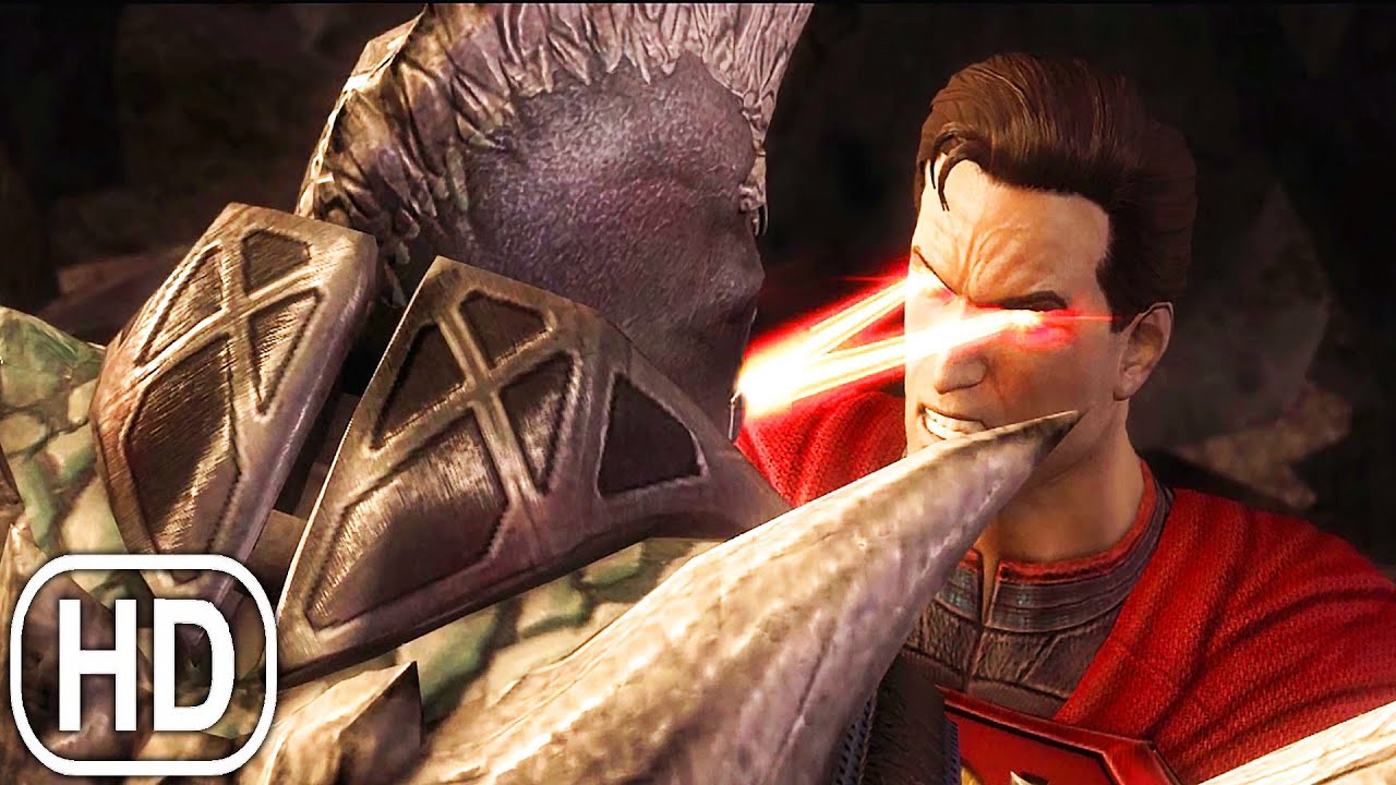 Justice League Superman VS Doomsday Fight Scene - Injustice - YouTube