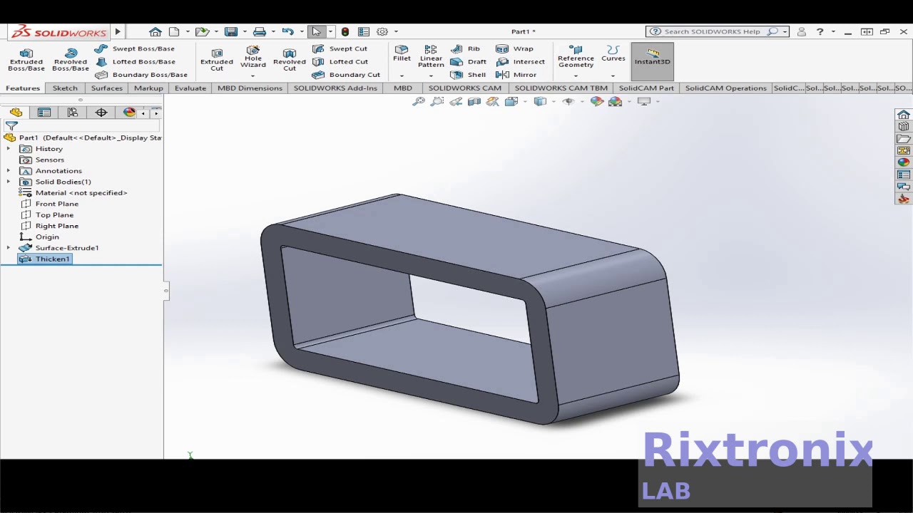How to create watch band spare Solidworks - YouTube