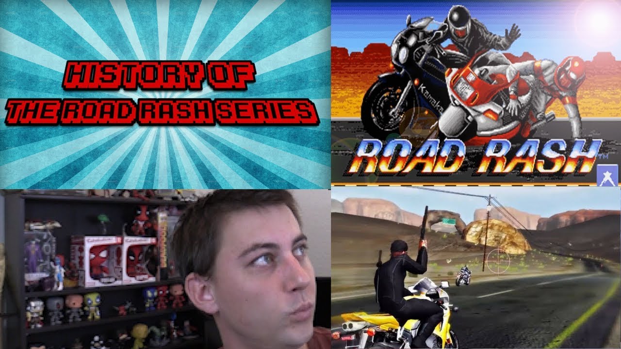 The History Of Road Rash - YouTube