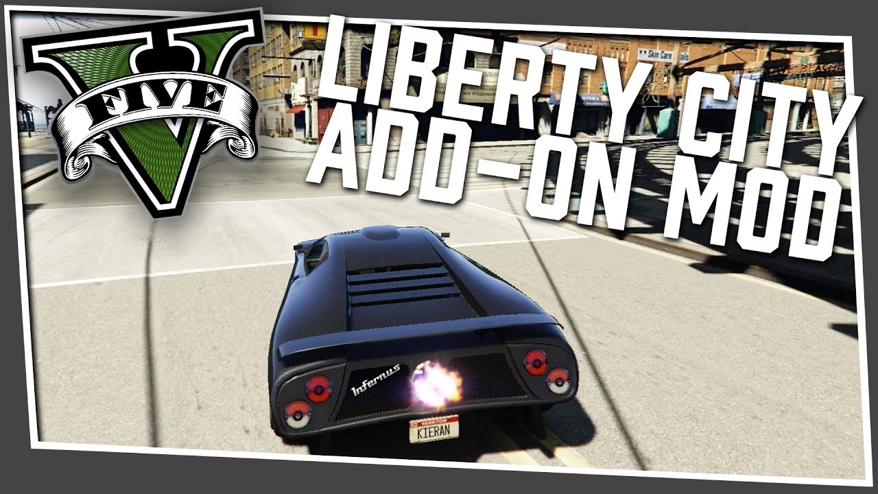 LIBERTY CITY DLC | GTA V MODS - YouTube