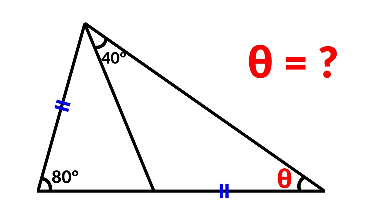 Sweden Math Olympiad | A Very Nice Geometry Problem | 2 Methods - YouTube