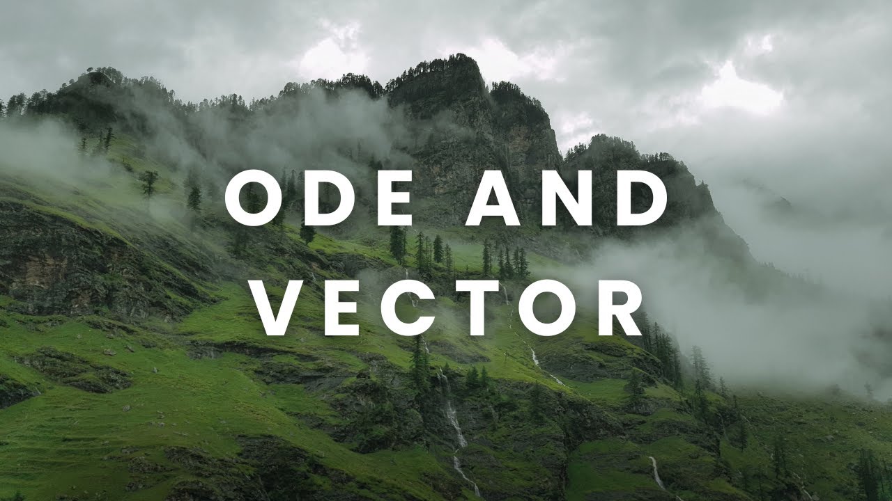 ODE and vector materials - YouTube