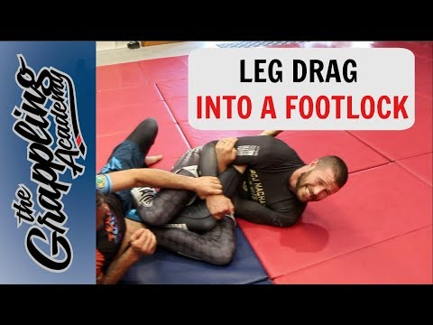 Leg Drag Into A Footlock! - YouTube