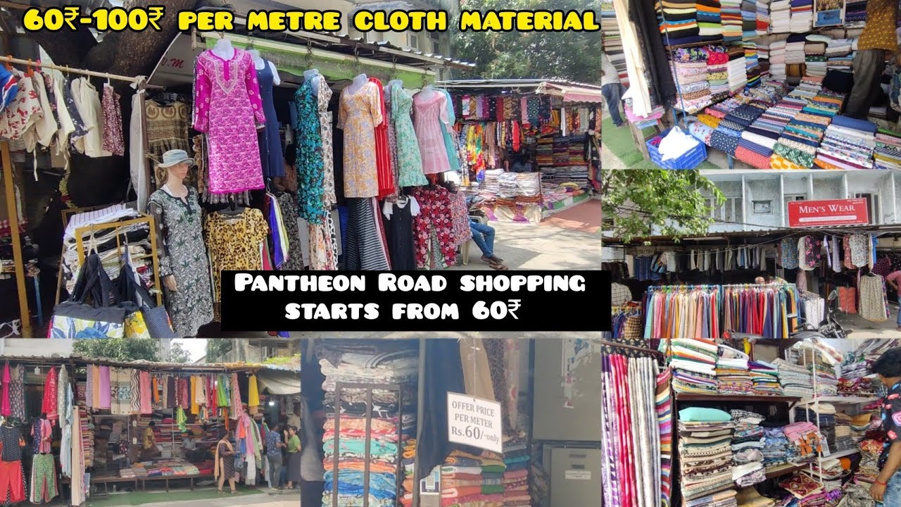 2024 Pantheon road Egmore 60₹ to 100₹ metre cloth material l Budget ...