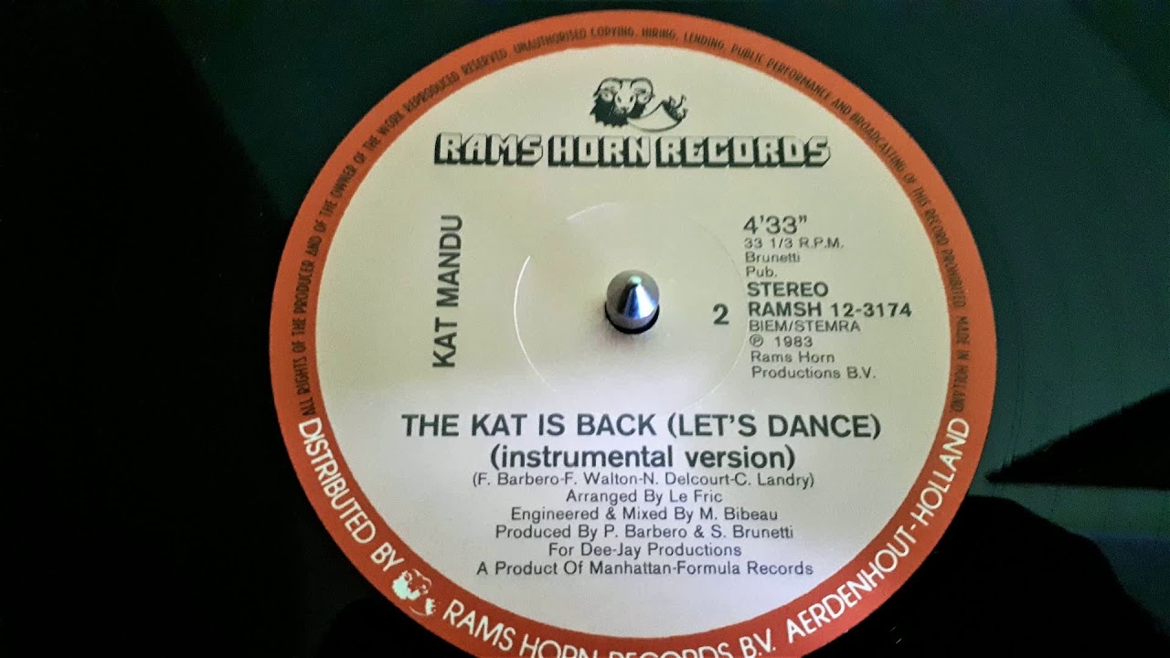Kat Mandu ‎–The Kat Is Back (Let's Dance) (Instrumental) - YouTube